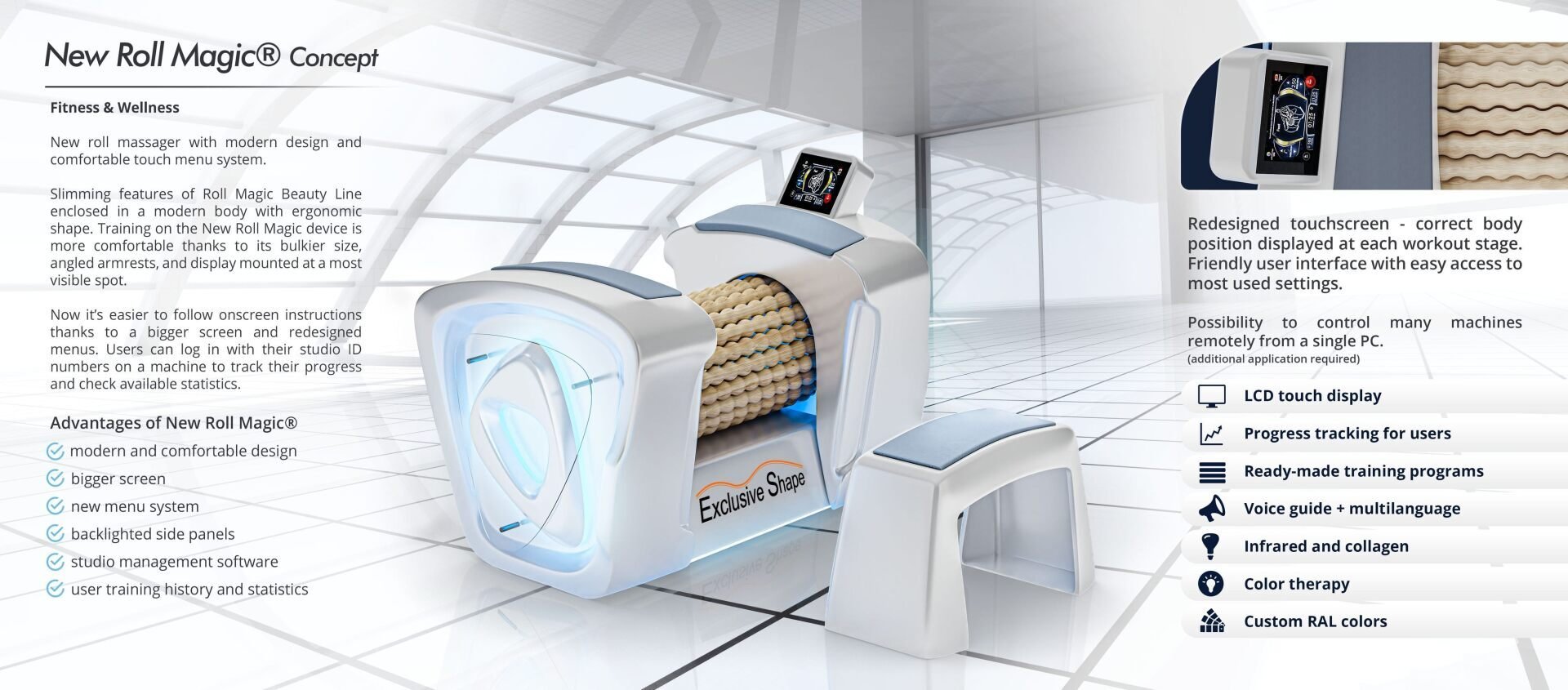 Roll Magic Beauty Line Touchpad | Body Massage | Sarasota FL