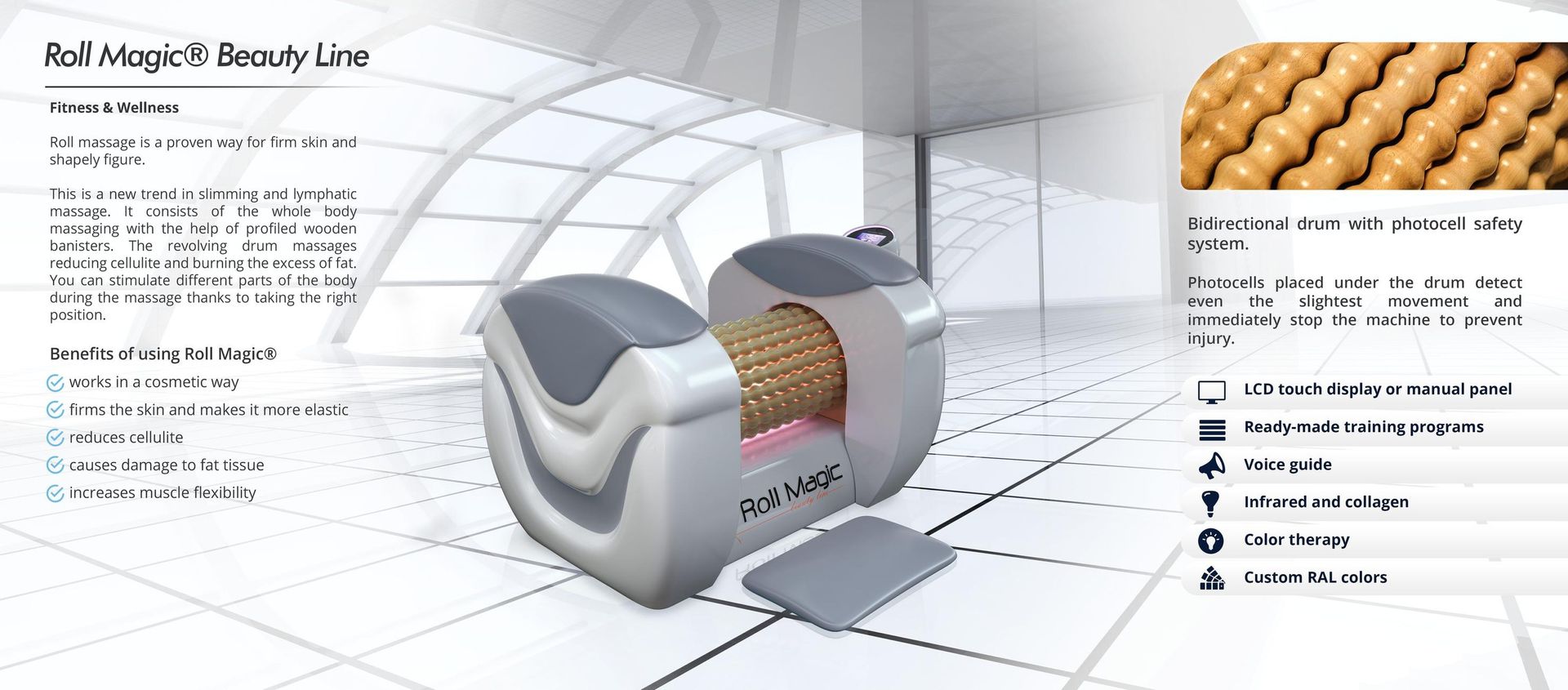 Roll Magic Beauty Line Touchpad | Body Massage | Sarasota FL