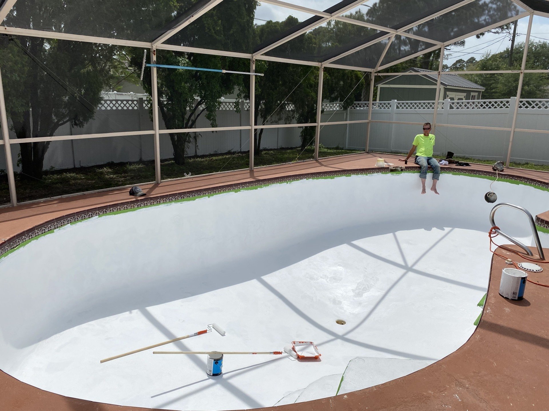 Chris Camic's Pool Cleaning Gallery | Brevard County, FL