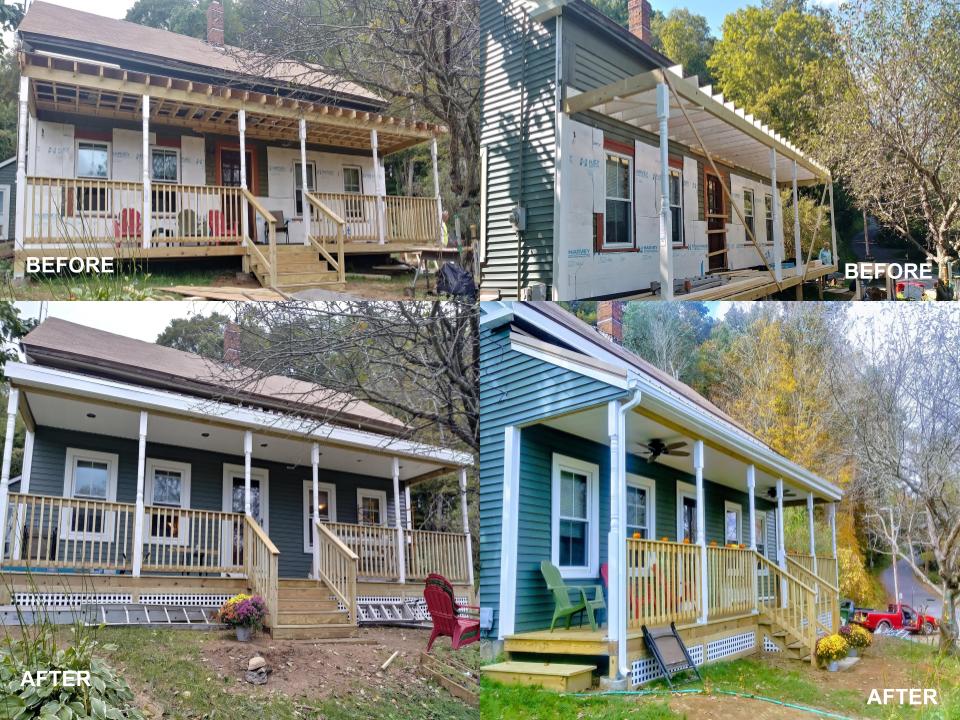 Tolman Home Solutions, LLC Before and After Gallery South Barre MA