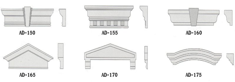 Foam Pediments | Pompano Beach, FL