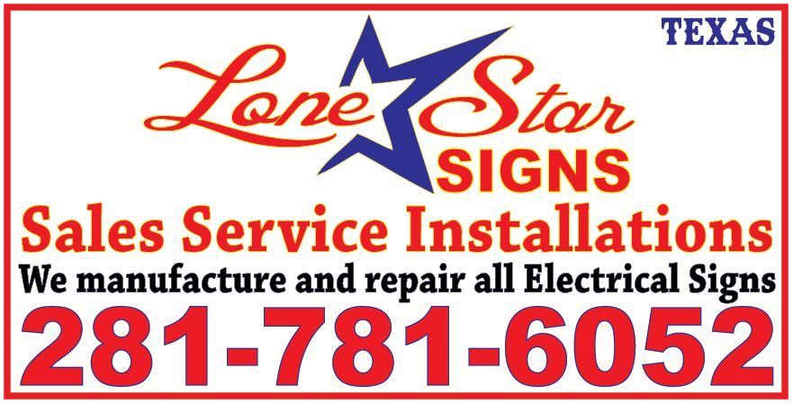Sign Shop | Lone Star Signs Texas | Houston, TX