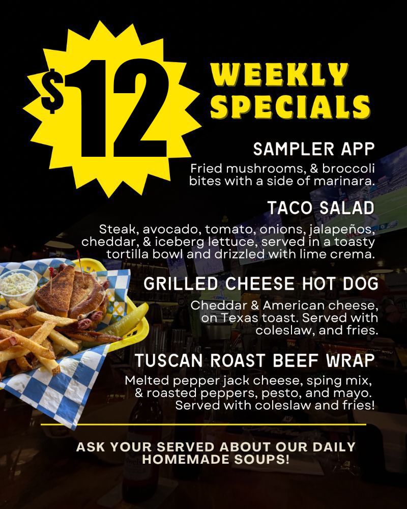 $10 Weekly Specials | Collegeville, PA