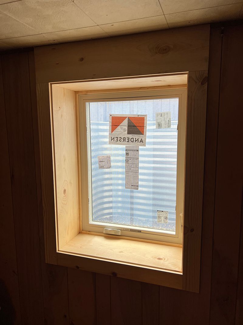 Interior Finishing for Egress Windows Photo Gallery | Medina