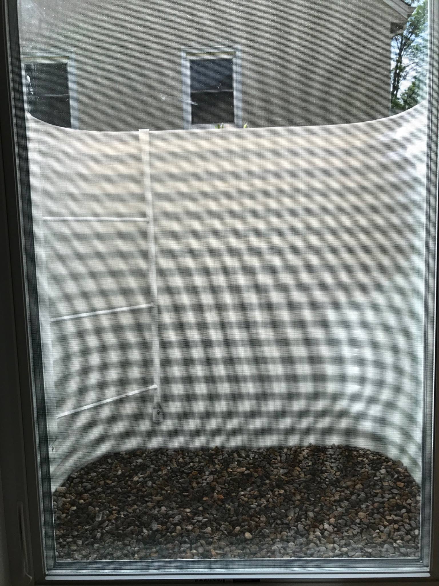 Galvanized Steel Window Wells - white finish Photo Gallery | Medina