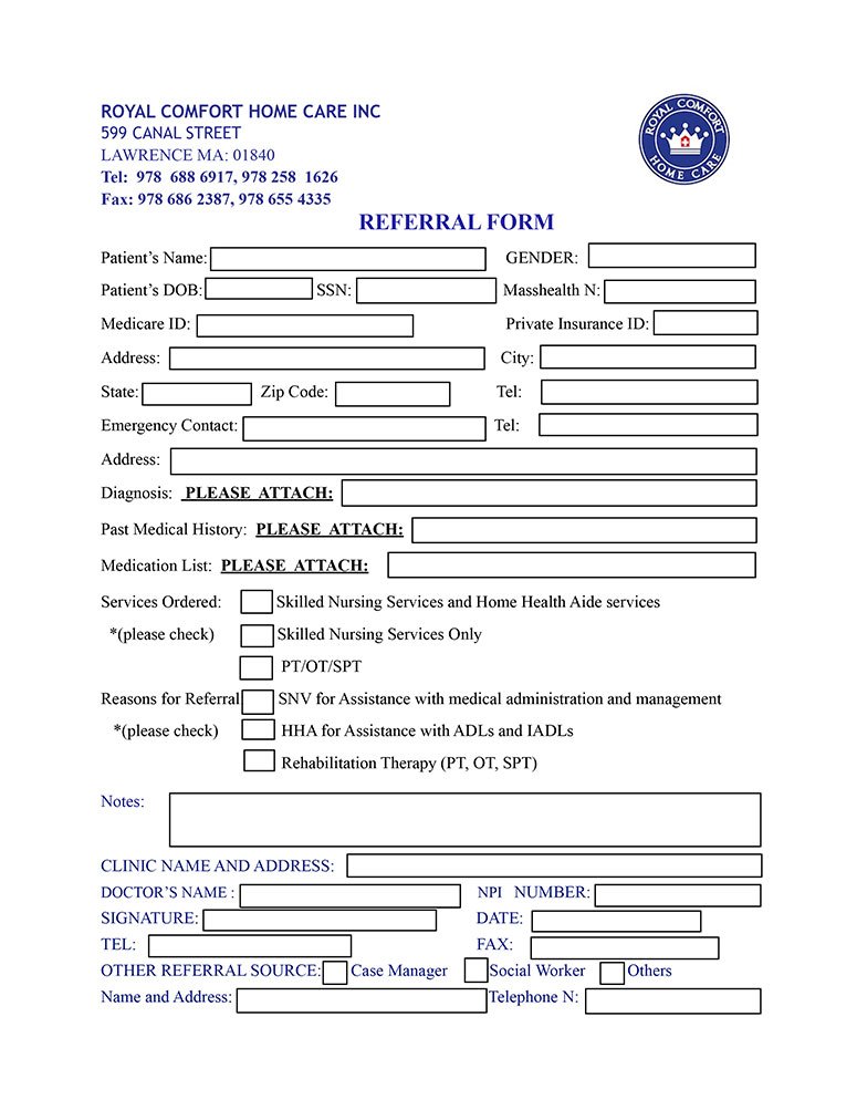Patient Referral | Lawrence, MA