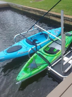 Seahorse Kayak Lifts | Paddleboard Lifts | Cape Coral, FL