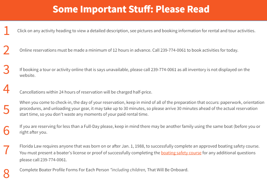 Boat & Pontoon Rental Naples, FL | Marco Island, FL