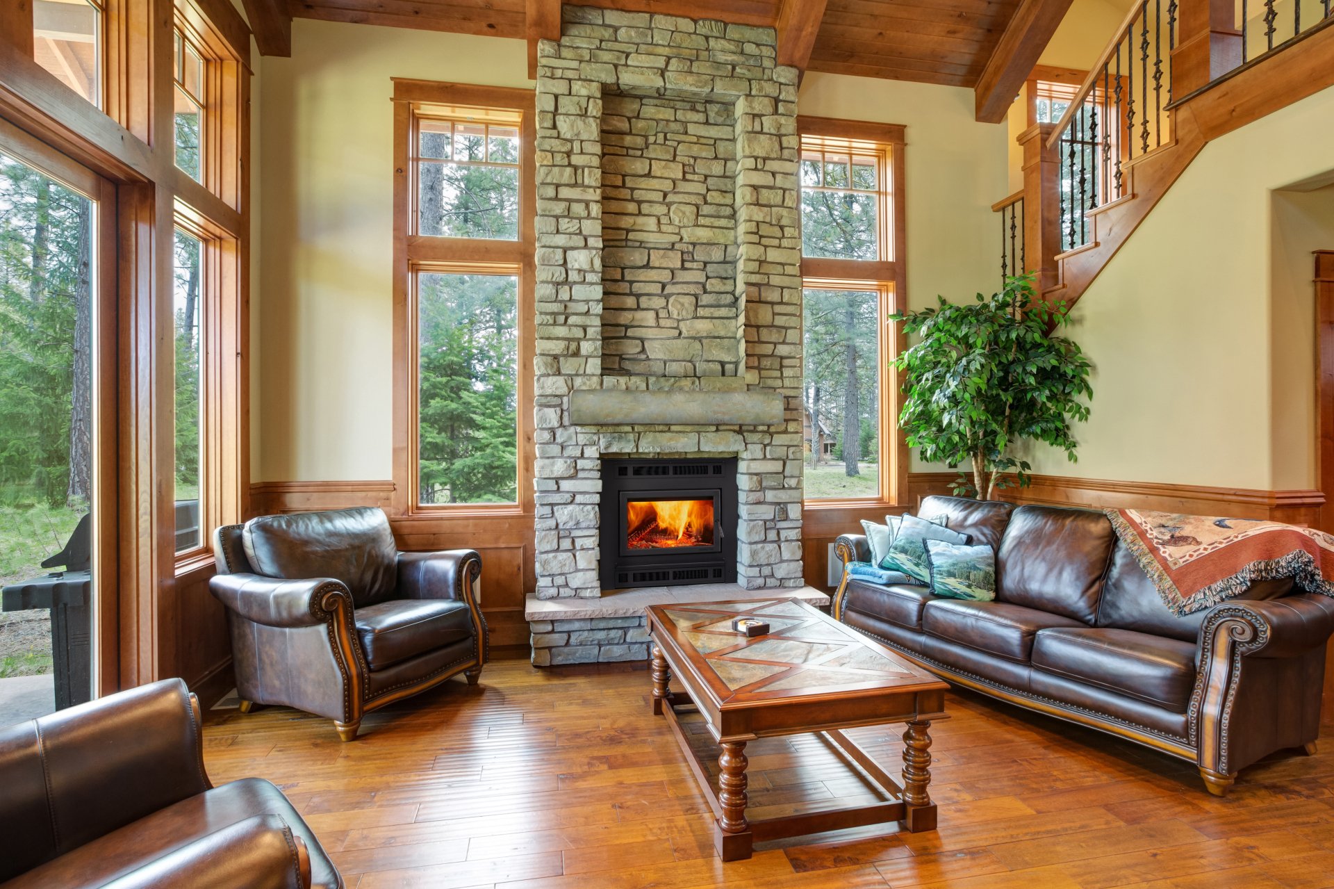 Positive Chimney & Fire Place Wood Gallery | Cadillac, MI