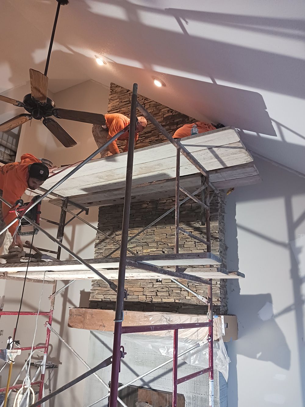 Interior Stone Installation | Kansas City, MO