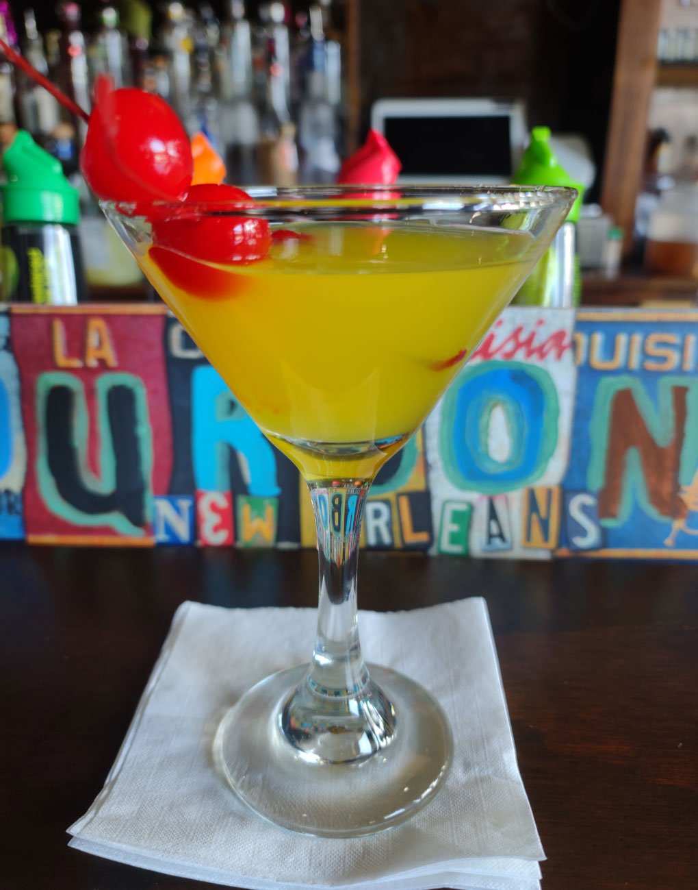 Menu | The Bourbon Square Jazz Bar