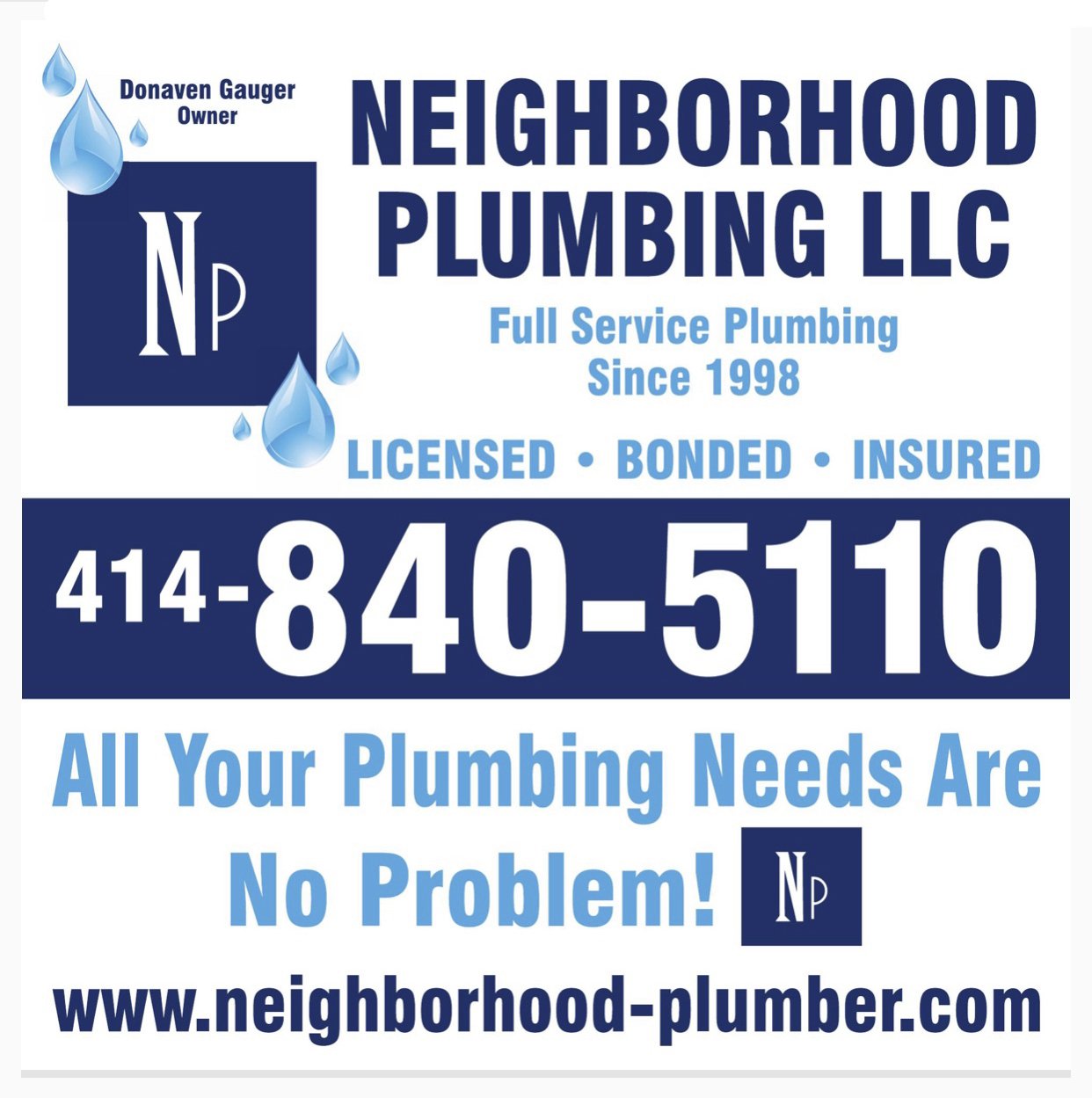 Residential Plumbing Experts | Neighborhood Plumbing LLC