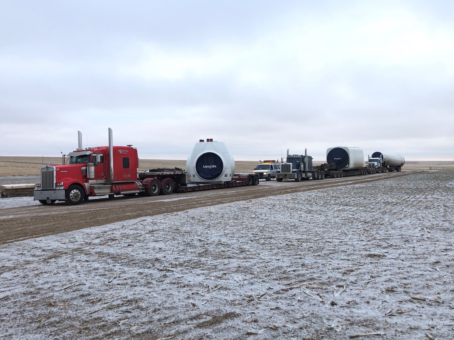 Wind Component Hauling | Wind Turbines | Fruita, CO