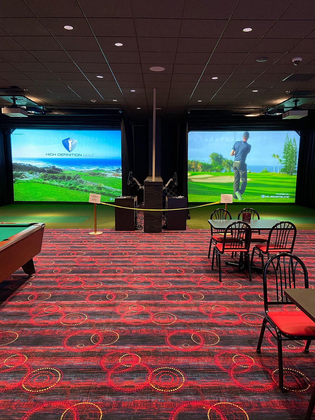 Golf Simulators | Ojibwa Casinos