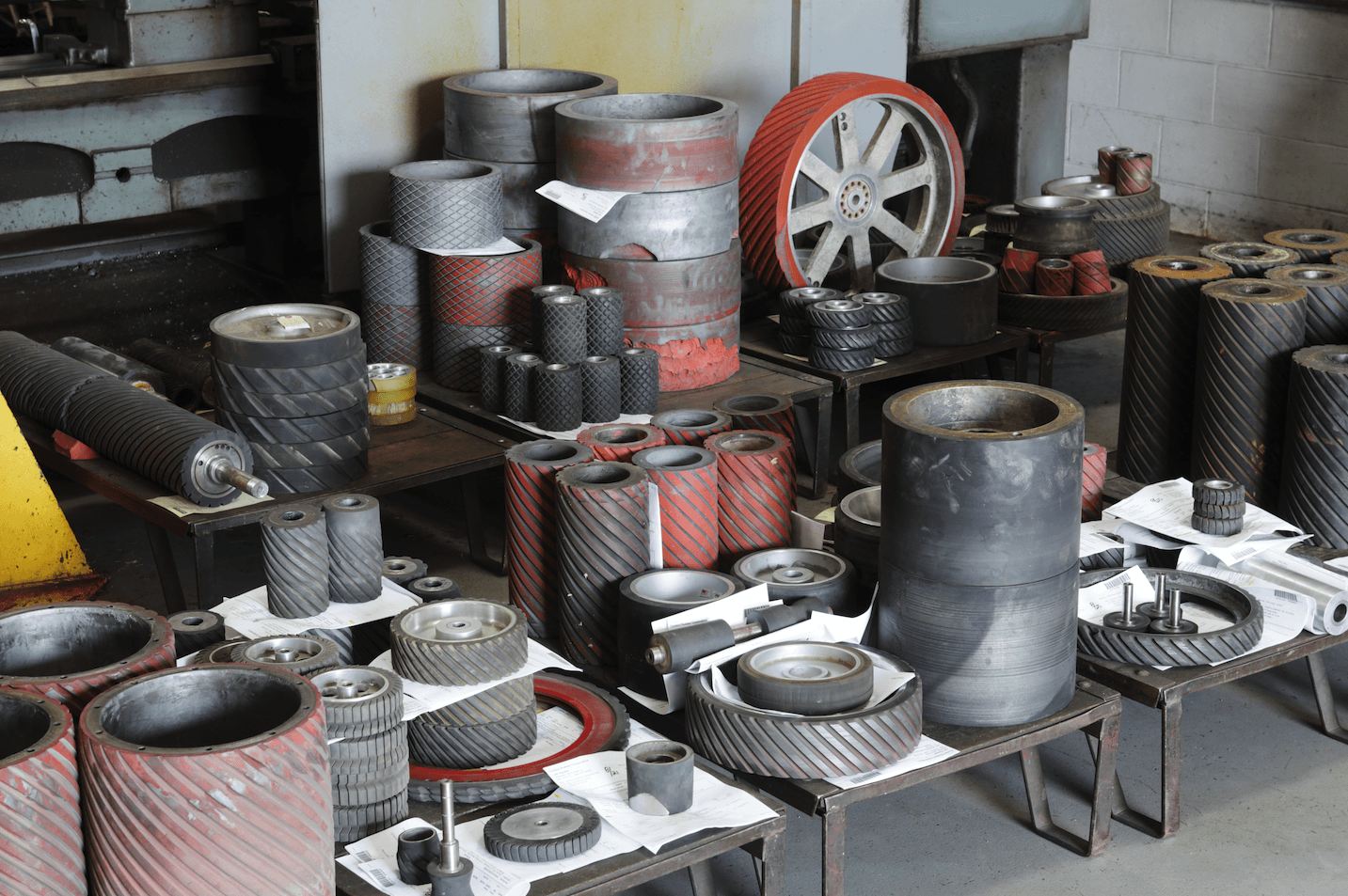 Rubber Rollers | Contact Rubber Corporation