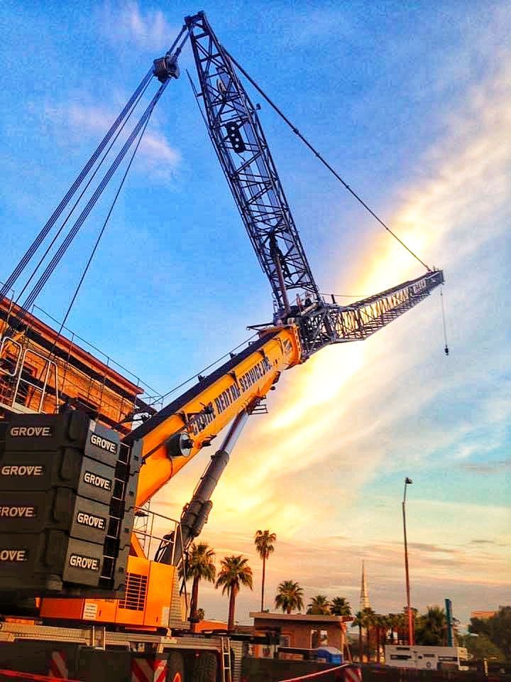 Crawler Crane Rental Tucson, AZ | Crane Rental Service, Inc