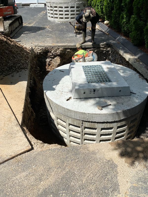 Drainage Gallery | Fred N Durante Jr Construction Services