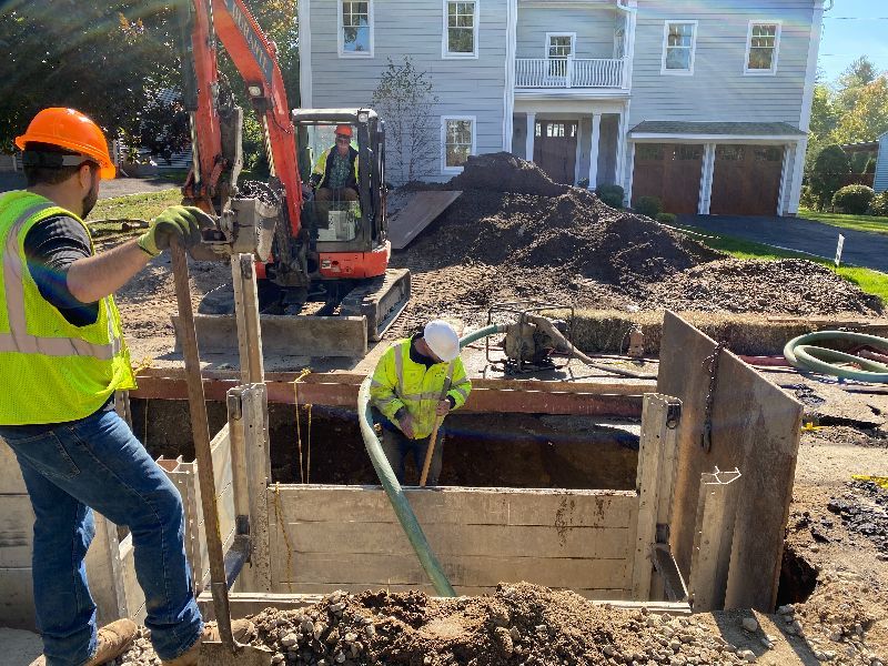 Site Development and Utilities Gallery | Fred N Durante Jr Construction ...