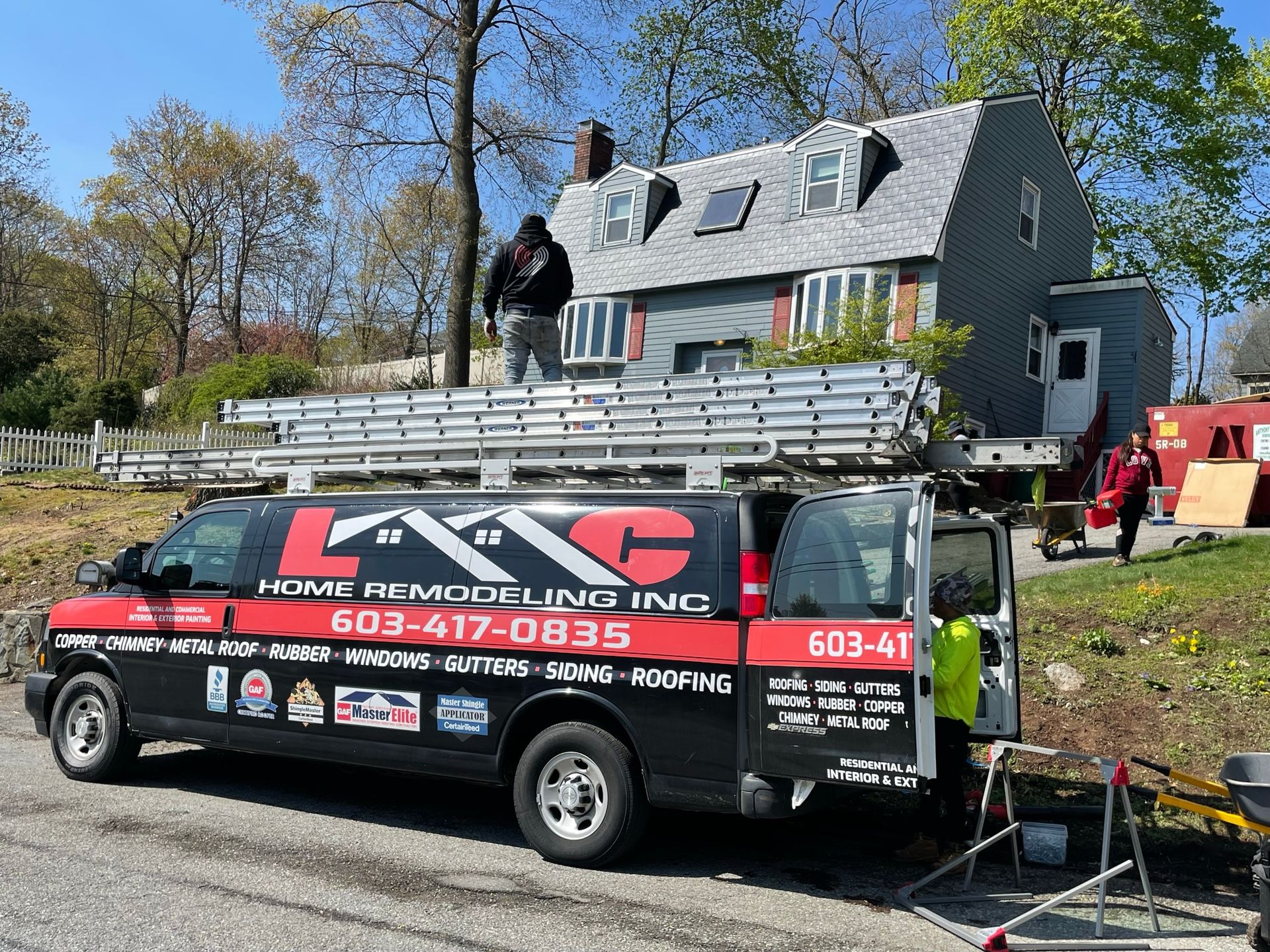 Maine Roofing Gallery | LMC Home Remodeling