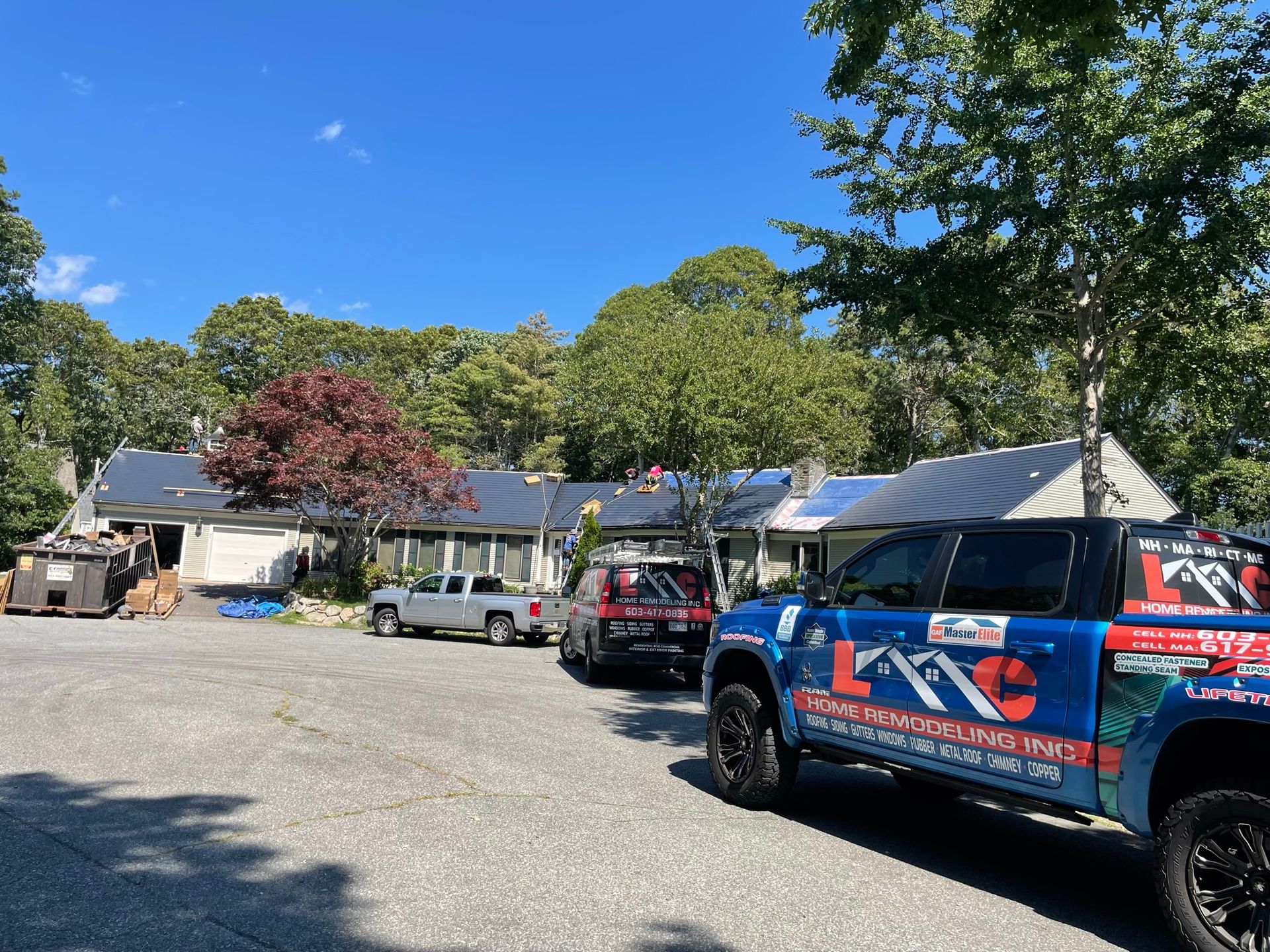 Maine Roofing Gallery | LMC Home Remodeling