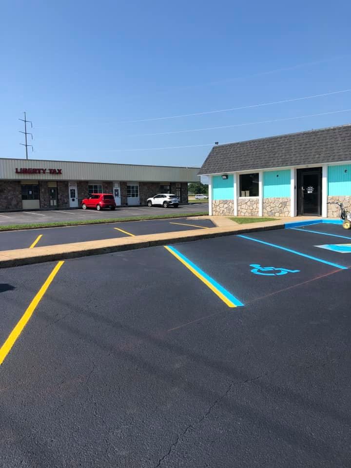 Parking Lot Layouts and Line Striping | Northern Alabama