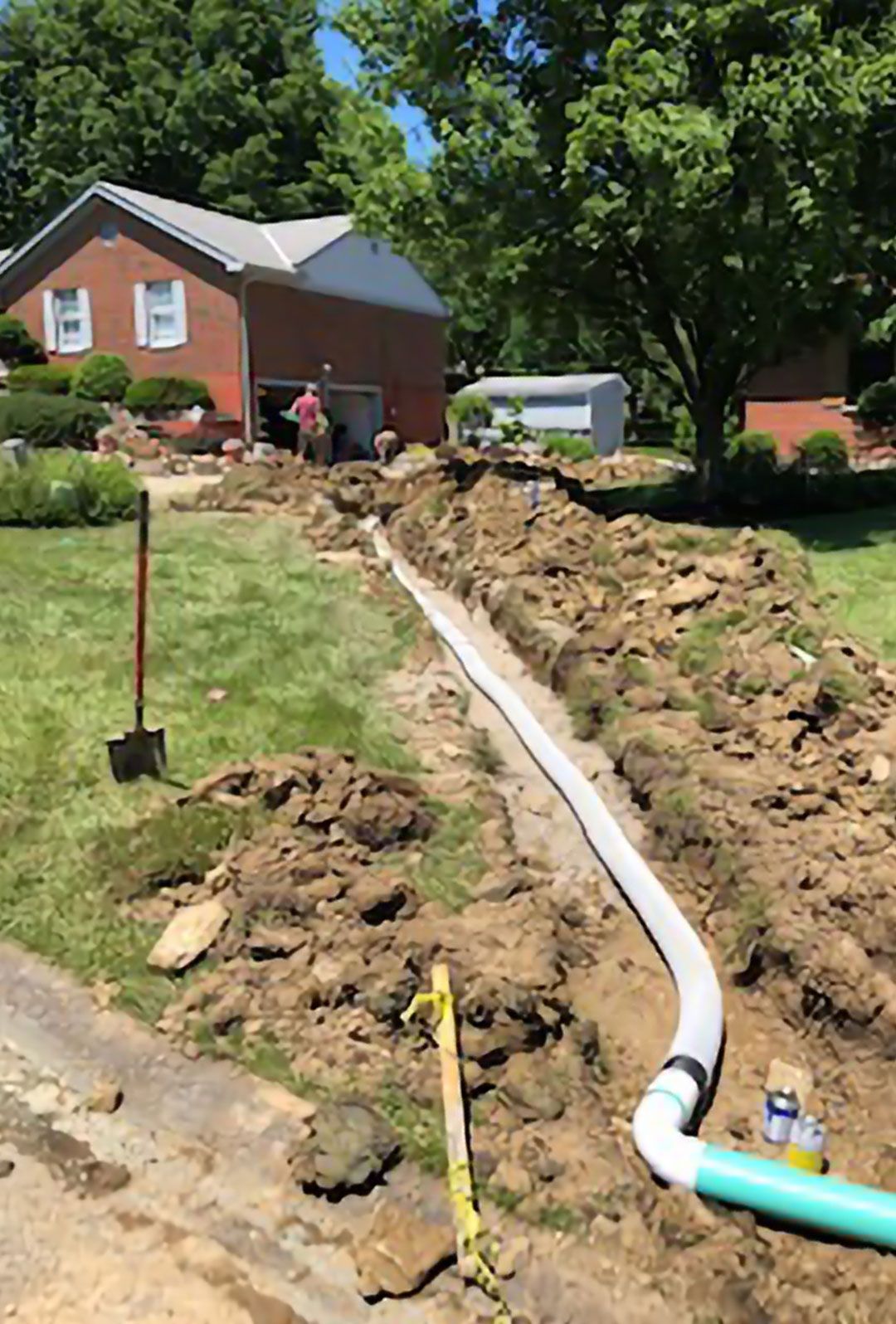 Downspout Lines and Drainage Services | Northern KY