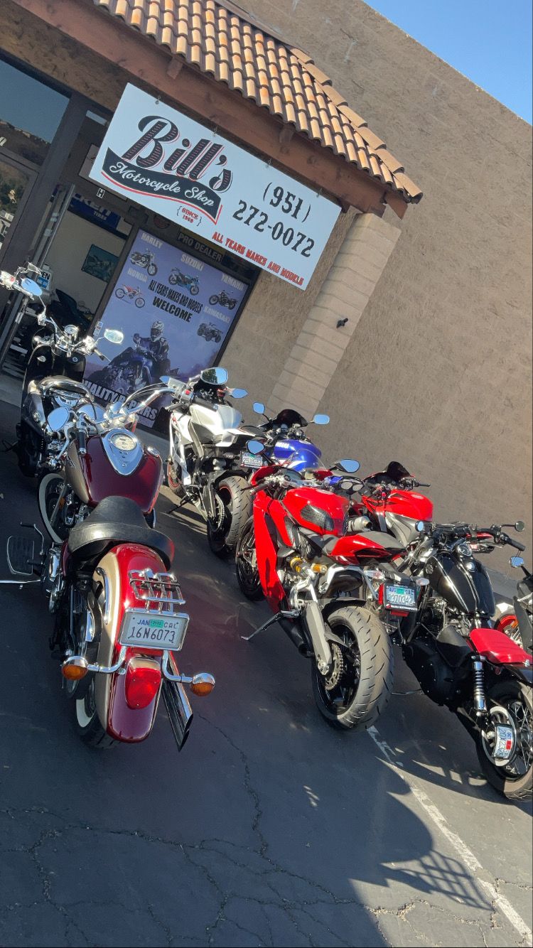 Motorcycle Gallery | Bill's Motorcycle Shop Riverside, CA
