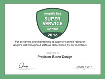Awards and Associations | Precision Stone Design
