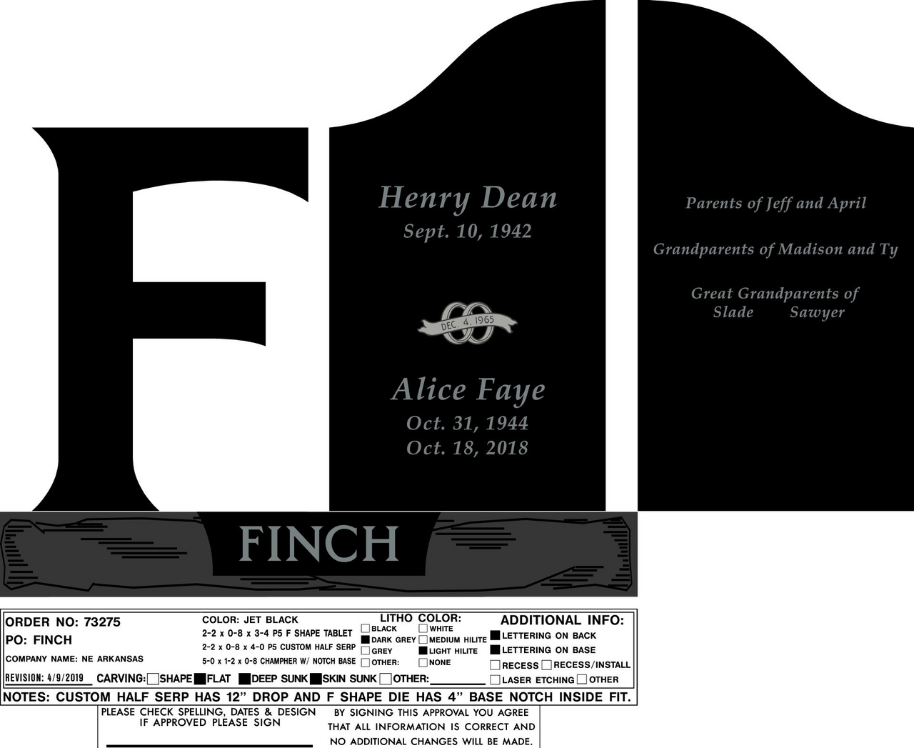 Custom Monument Services | Jonesboro, AR
