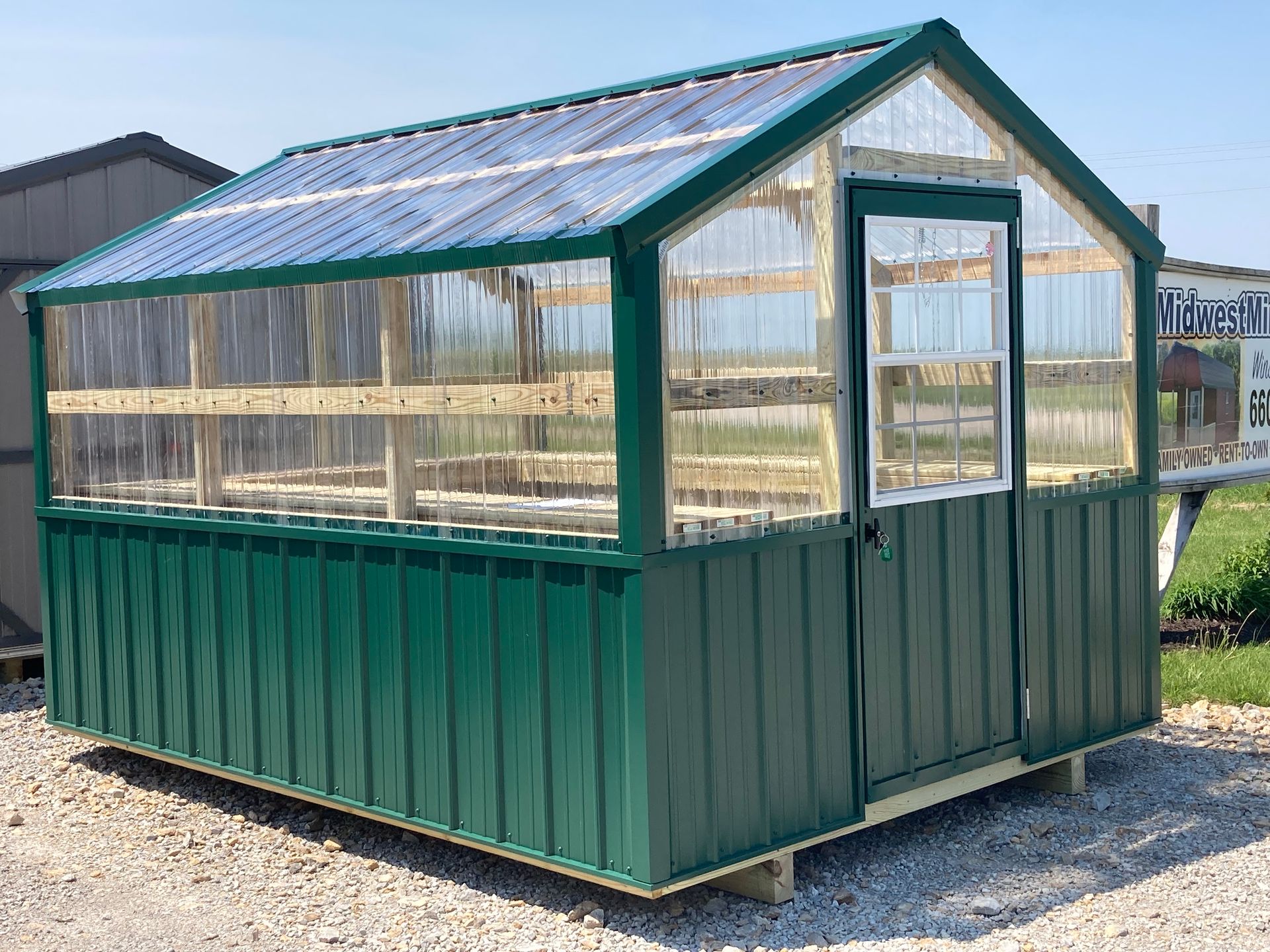 Custom-Made Greenhouses | Midwest Mini Barns | Winston, MO