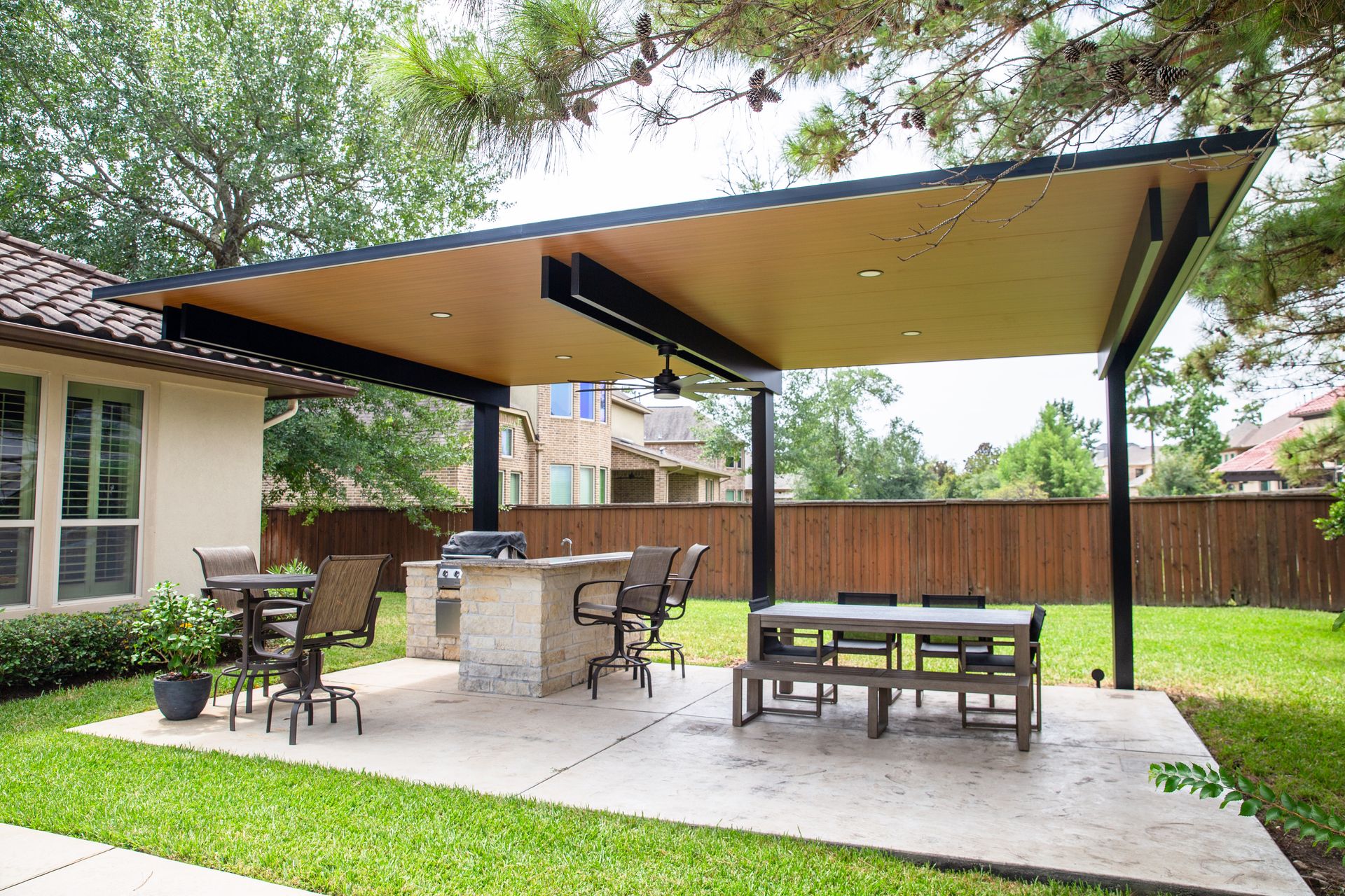Enjoy Patio Covers Aluminium and Steel Comfort