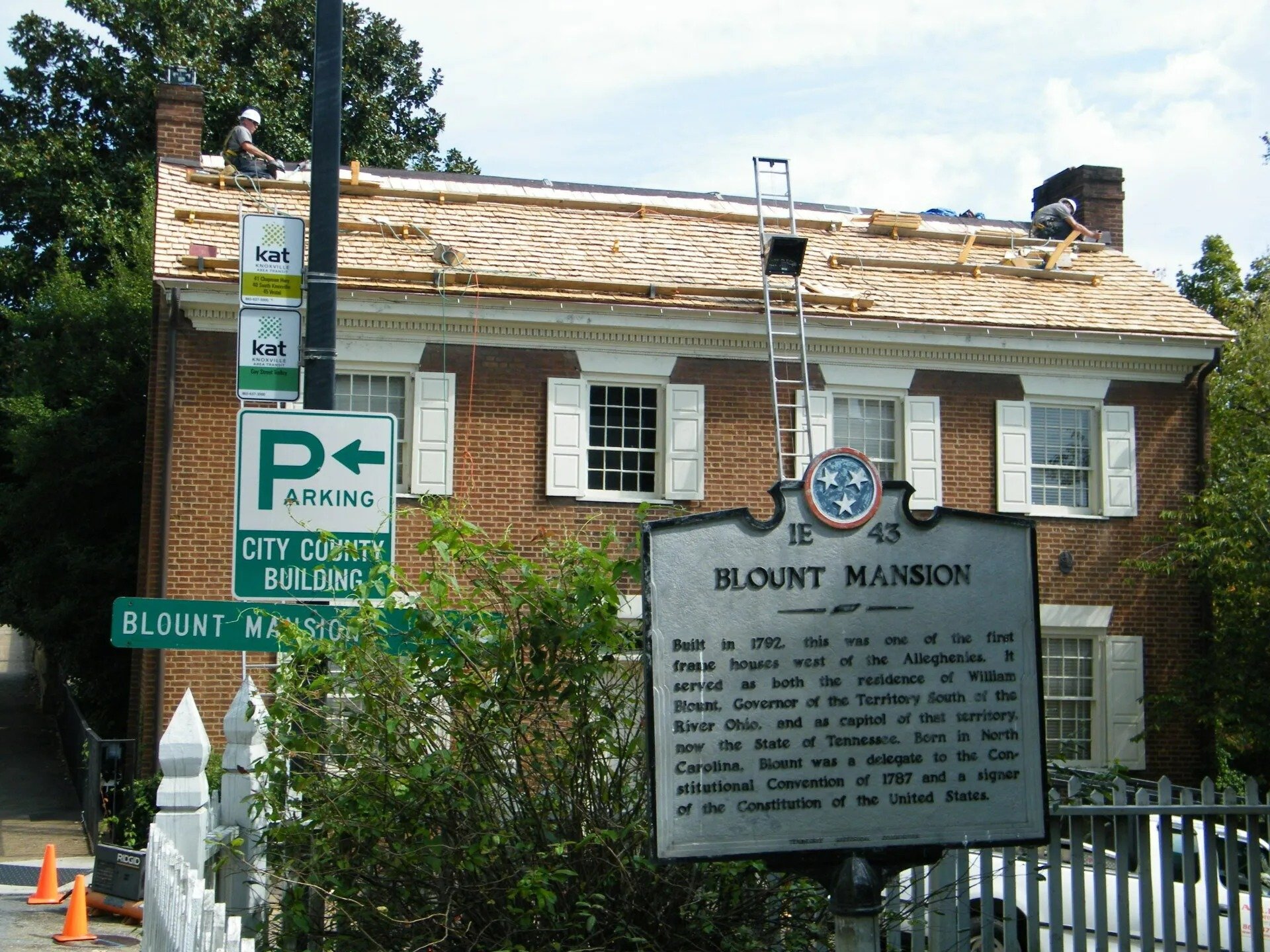 Historic Blount Mansion - Allen's Roofing