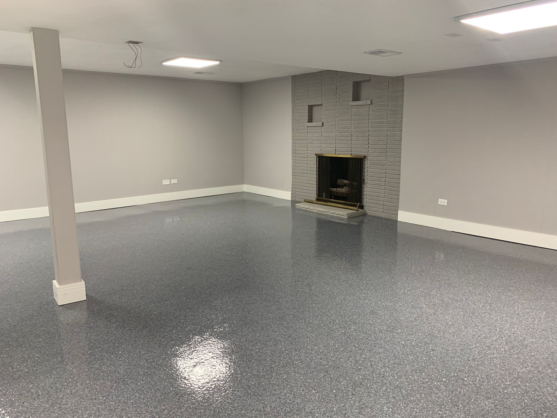 Basement Epoxy Flooring Services | Arlington IL