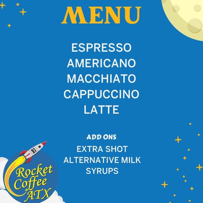 Coffee Shop in Austin, TX | Rocket Coffee ATX & Pastries