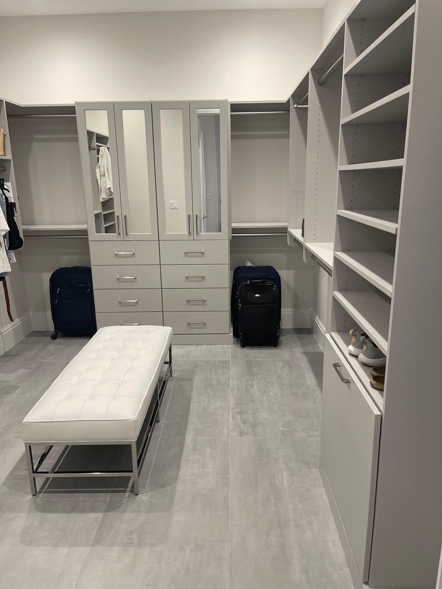 Bedroom Closet Install Naples, FL | All About Closets Inc.