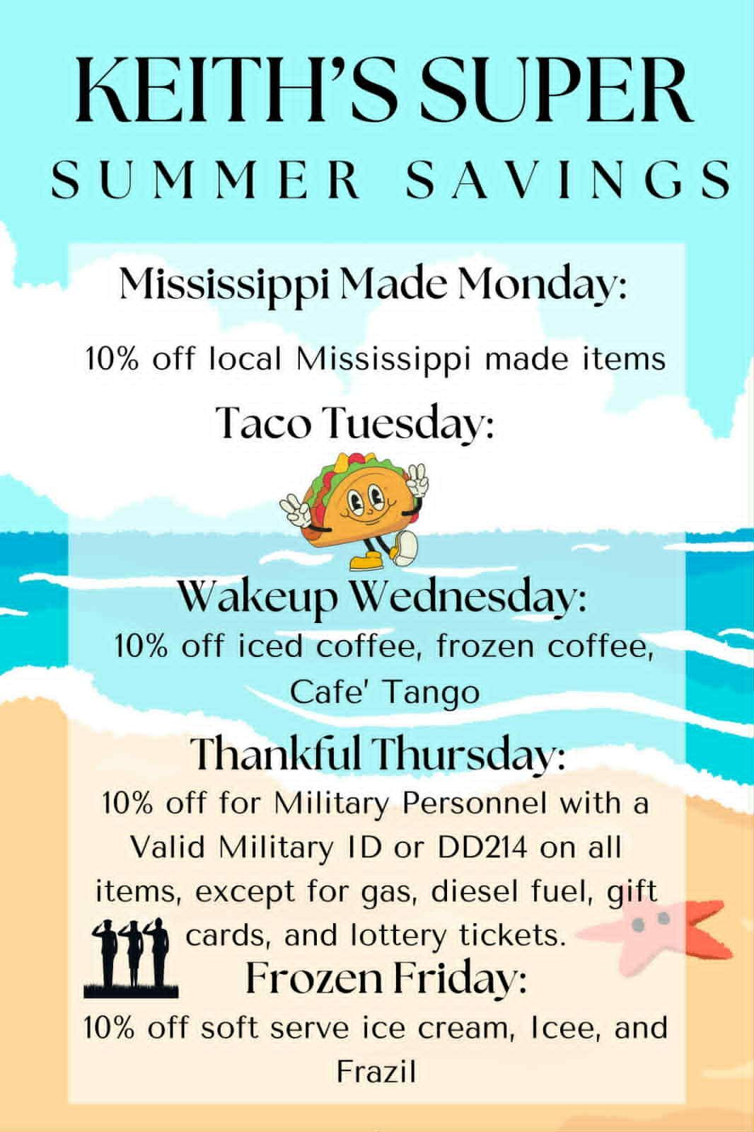 Convenience Store & Gas Station | Keith's Superstores | Hattiesburg, MS