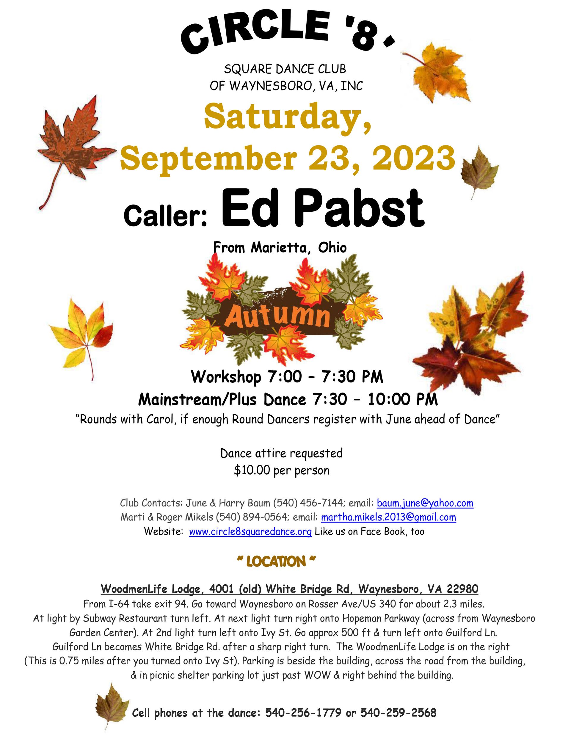 Circle 8 Square Dance Club –Square Dancing | Staunton, VA