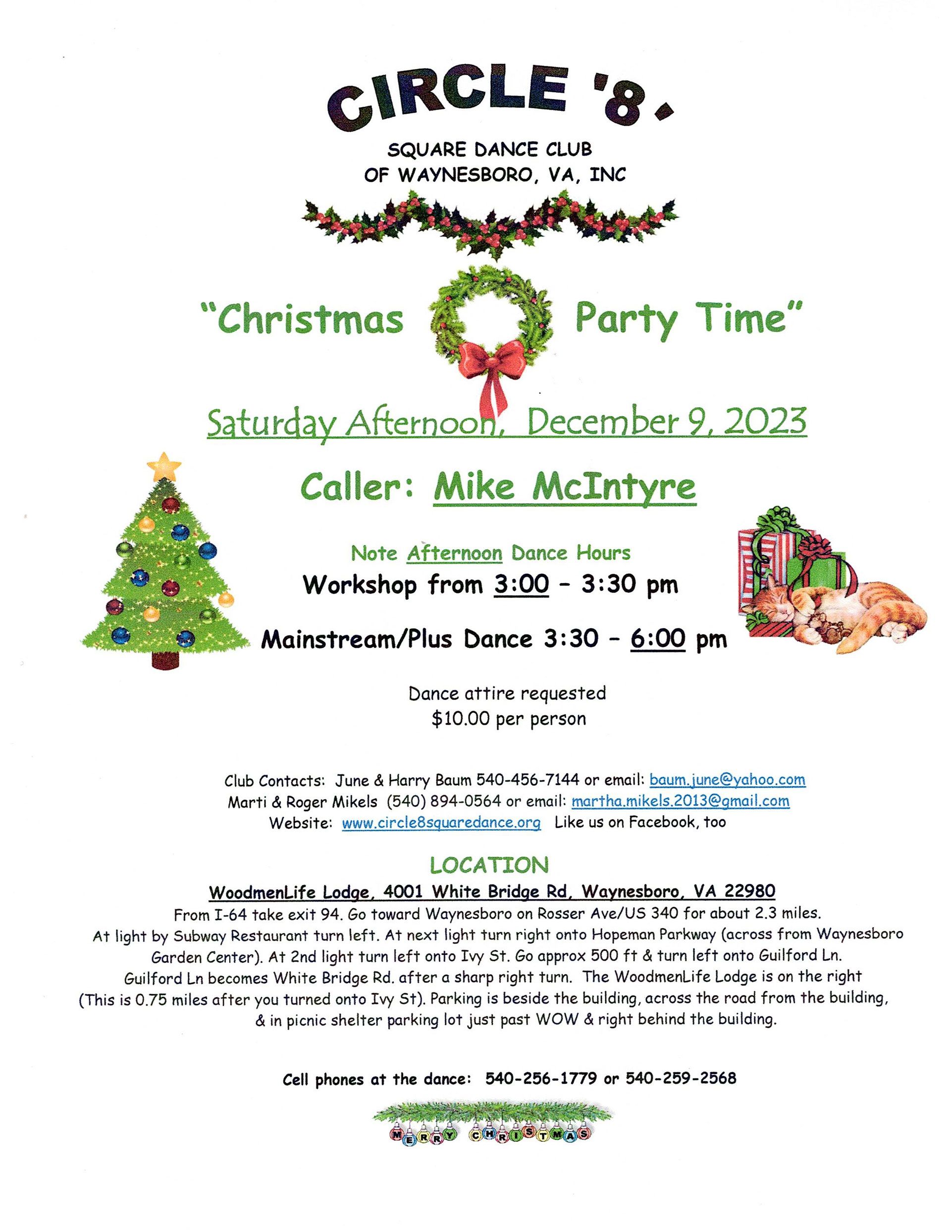 Circle 8 Square Dance Club –Square Dancing | Staunton, VA