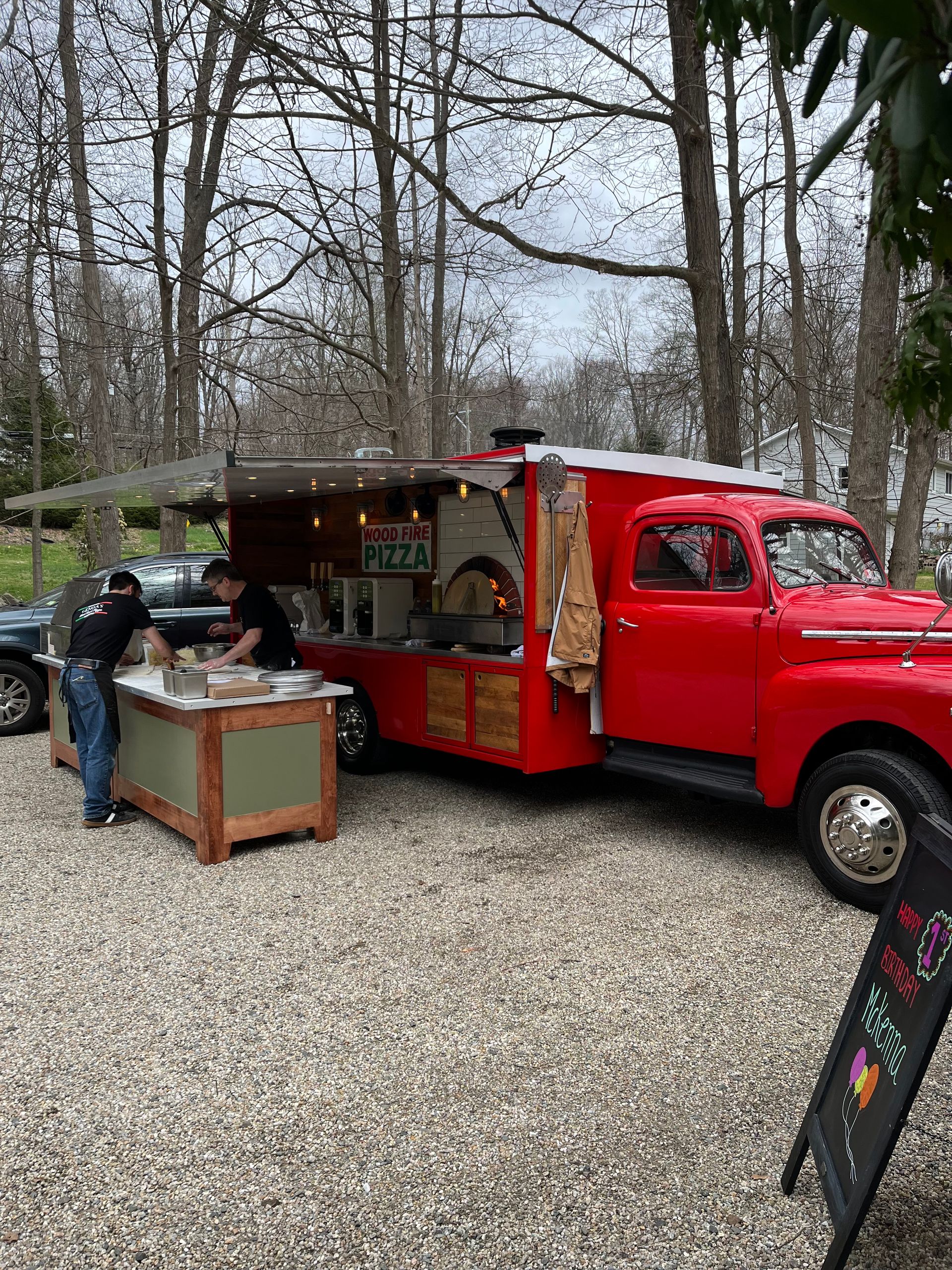 Genoa's Wood Fired Pizza Truck