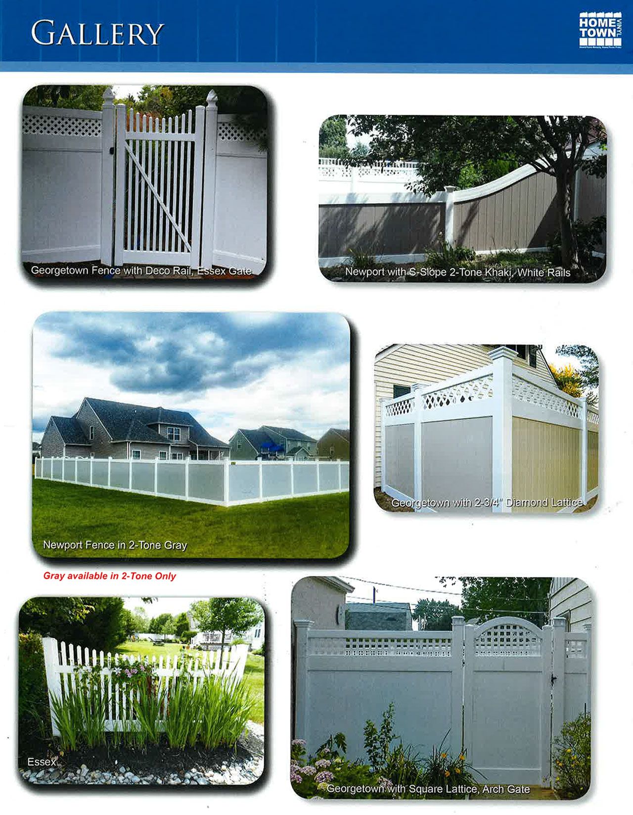 Vinyl Fences Catalog | Audubon Fence