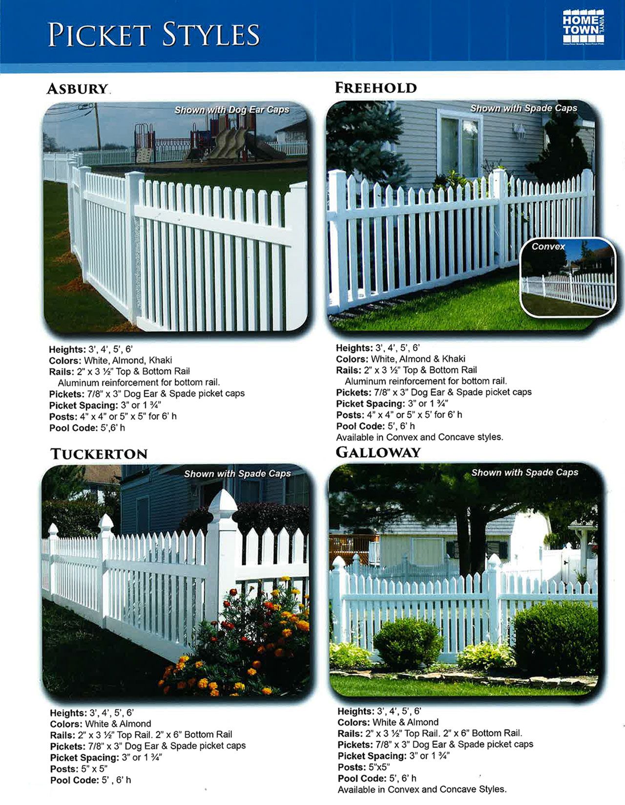 Vinyl Fences Catalog | Audubon Fence