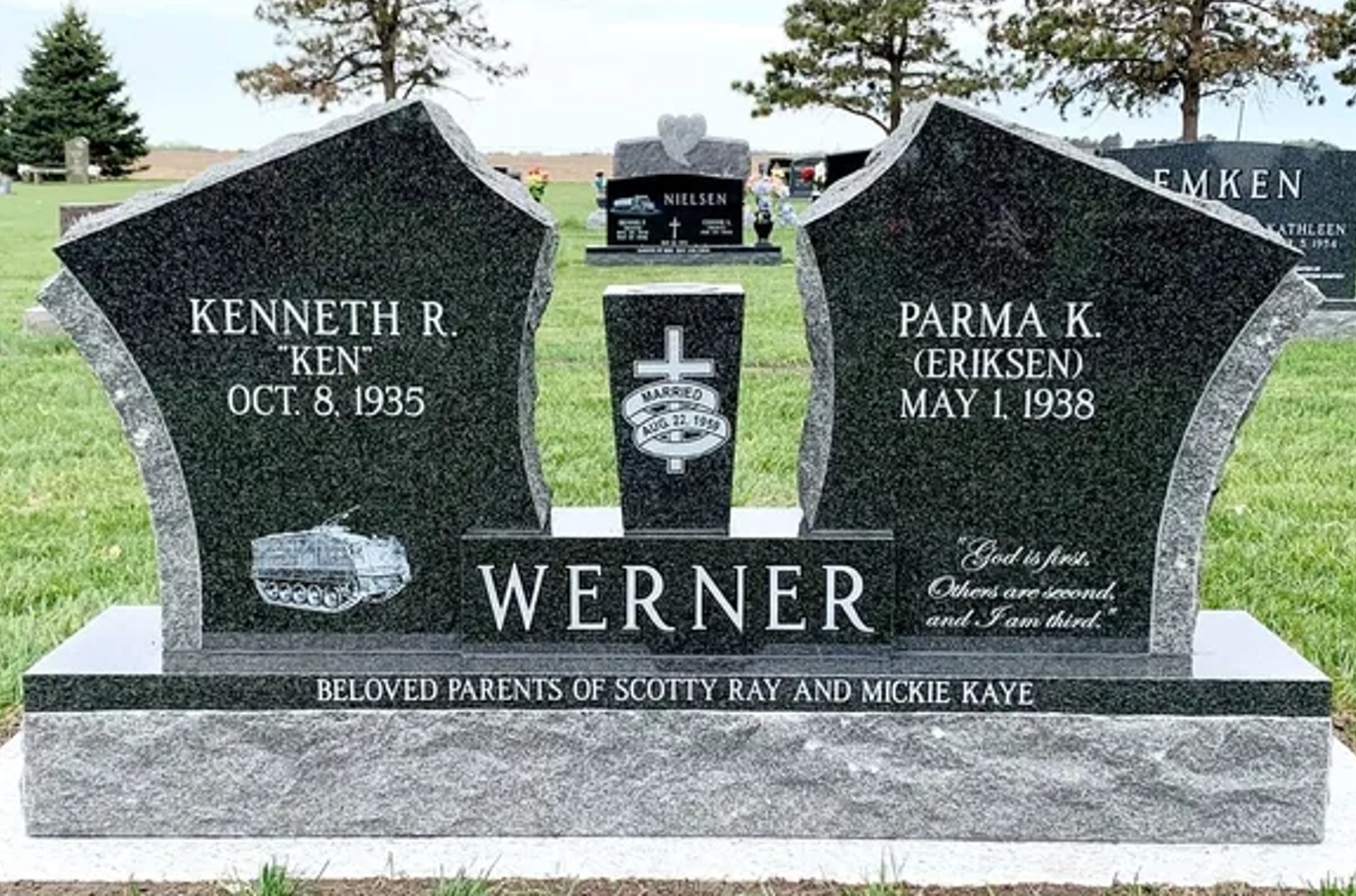 Wegner Monuments, Inc. | Custom Monuments | Central City, NE