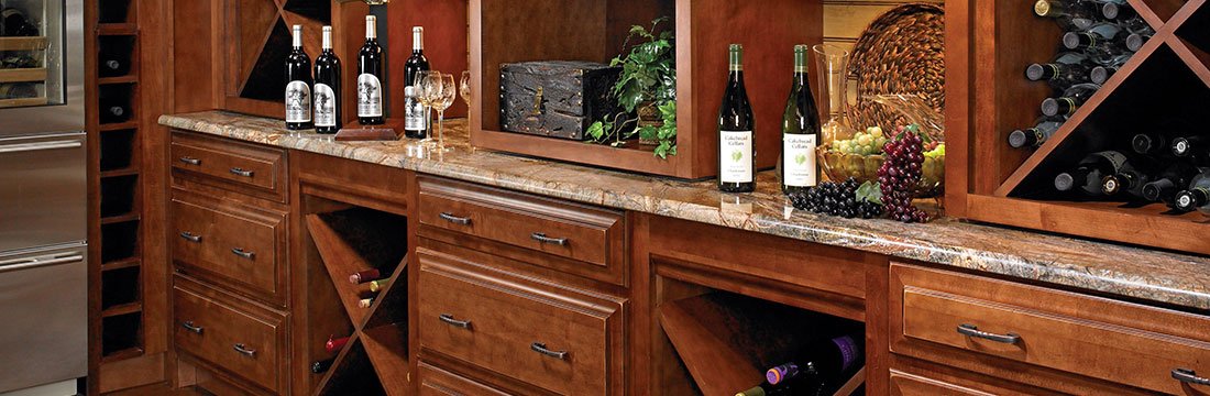 Maple Wood Cabinets | Wellborn Forest Cabinetry New Kensington