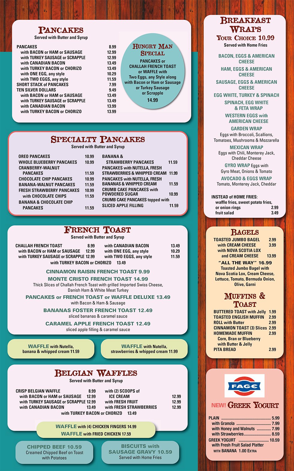 Nautilus Diner-Restaurant Crofton Menu | Crofton, MD