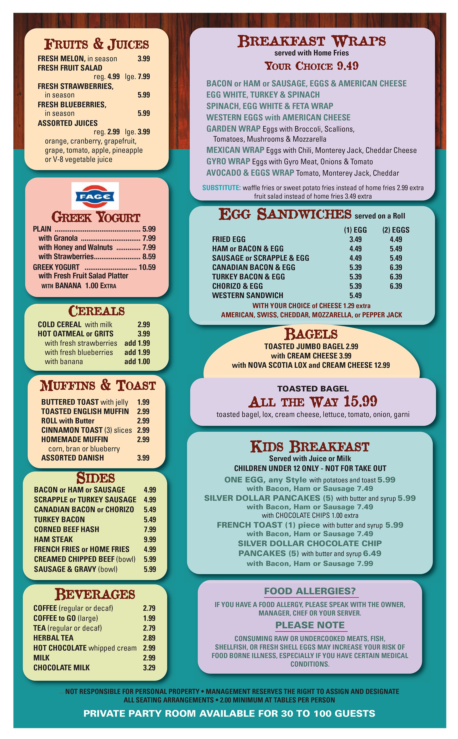 Nautilus Diner-Restaurant Crofton Breakfast Menu | Crofton, MD