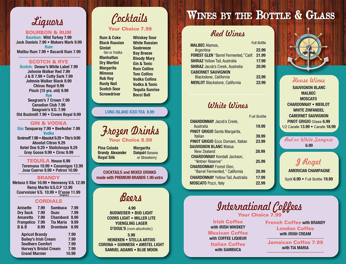 Nautilus Diner-Restaurant Crofton Menu | Crofton, MD
