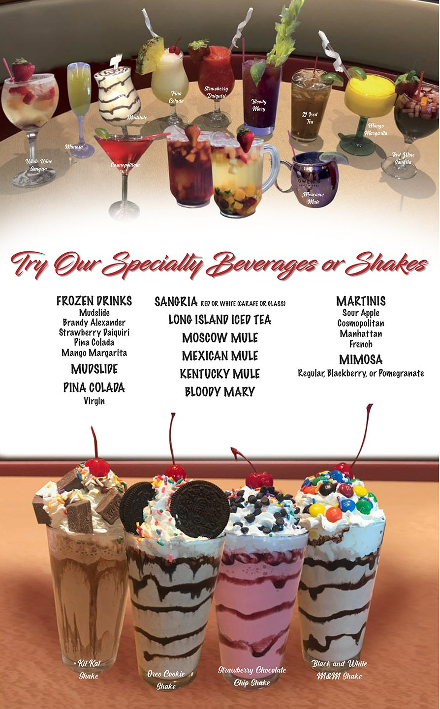 Nautilus Diner-Restaurant Timonium Menu | Timonium, MD