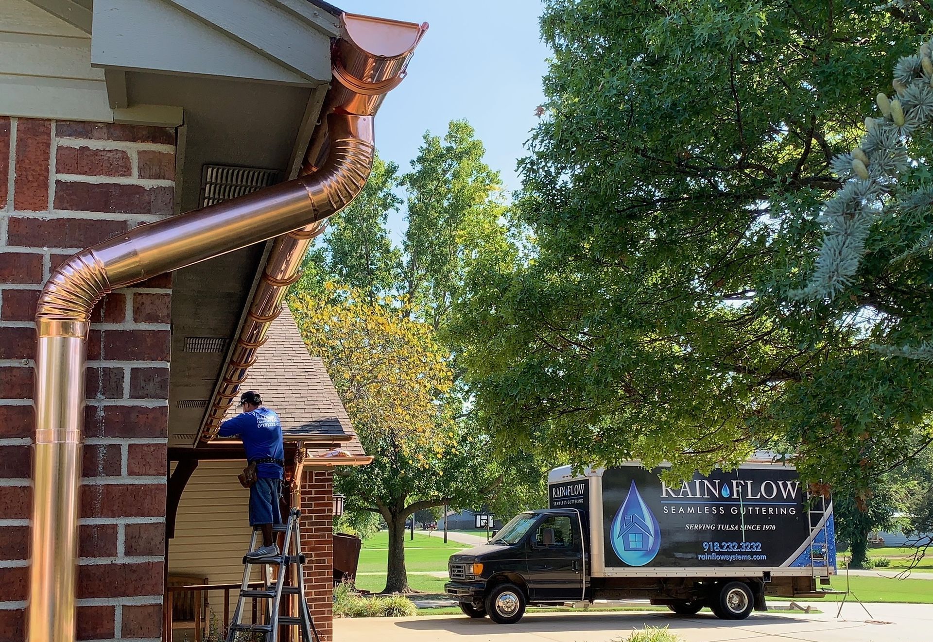 Gallery | Rain-Flow Systems Seamless Guttering