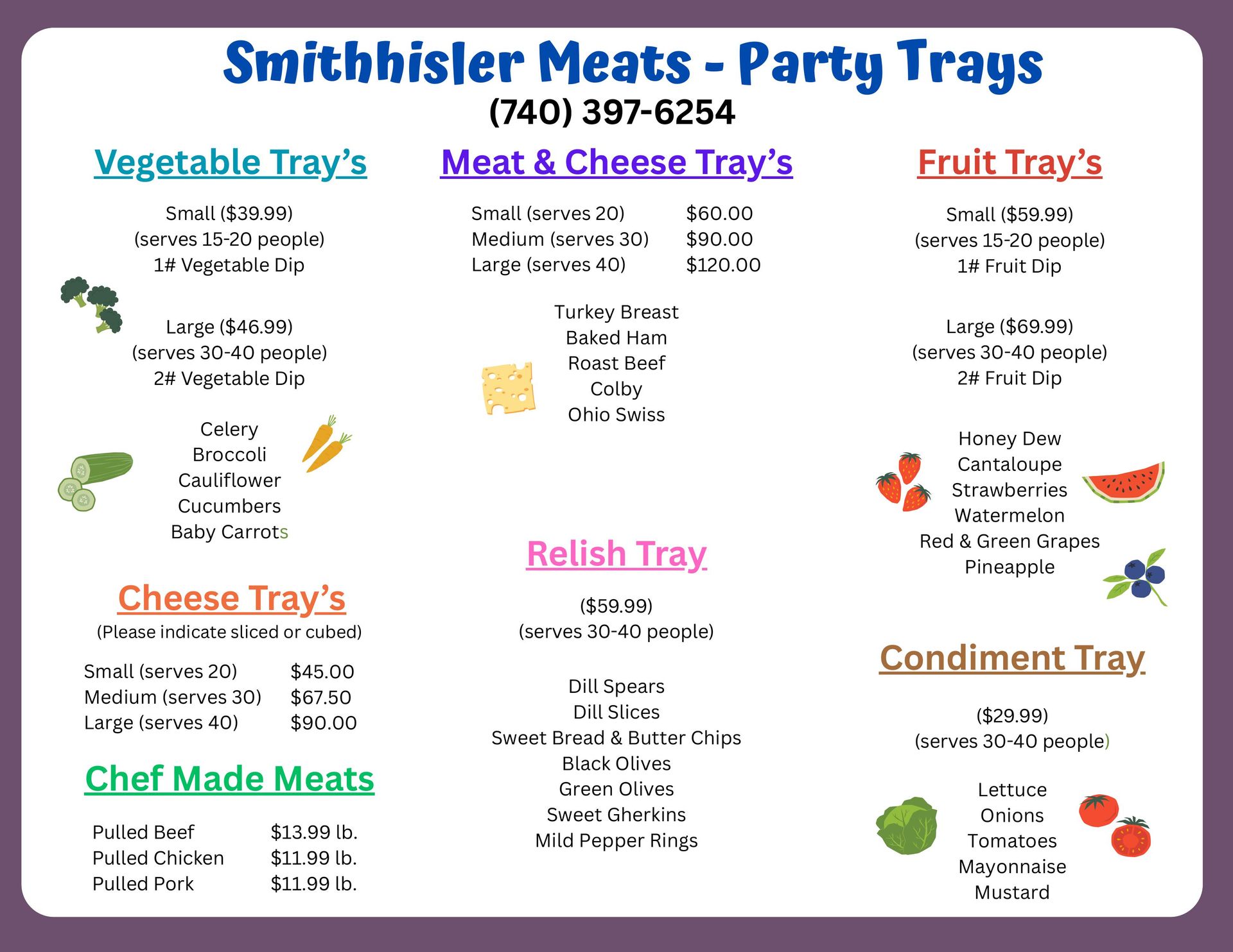 Party Trays | Mount Vernon, OH
