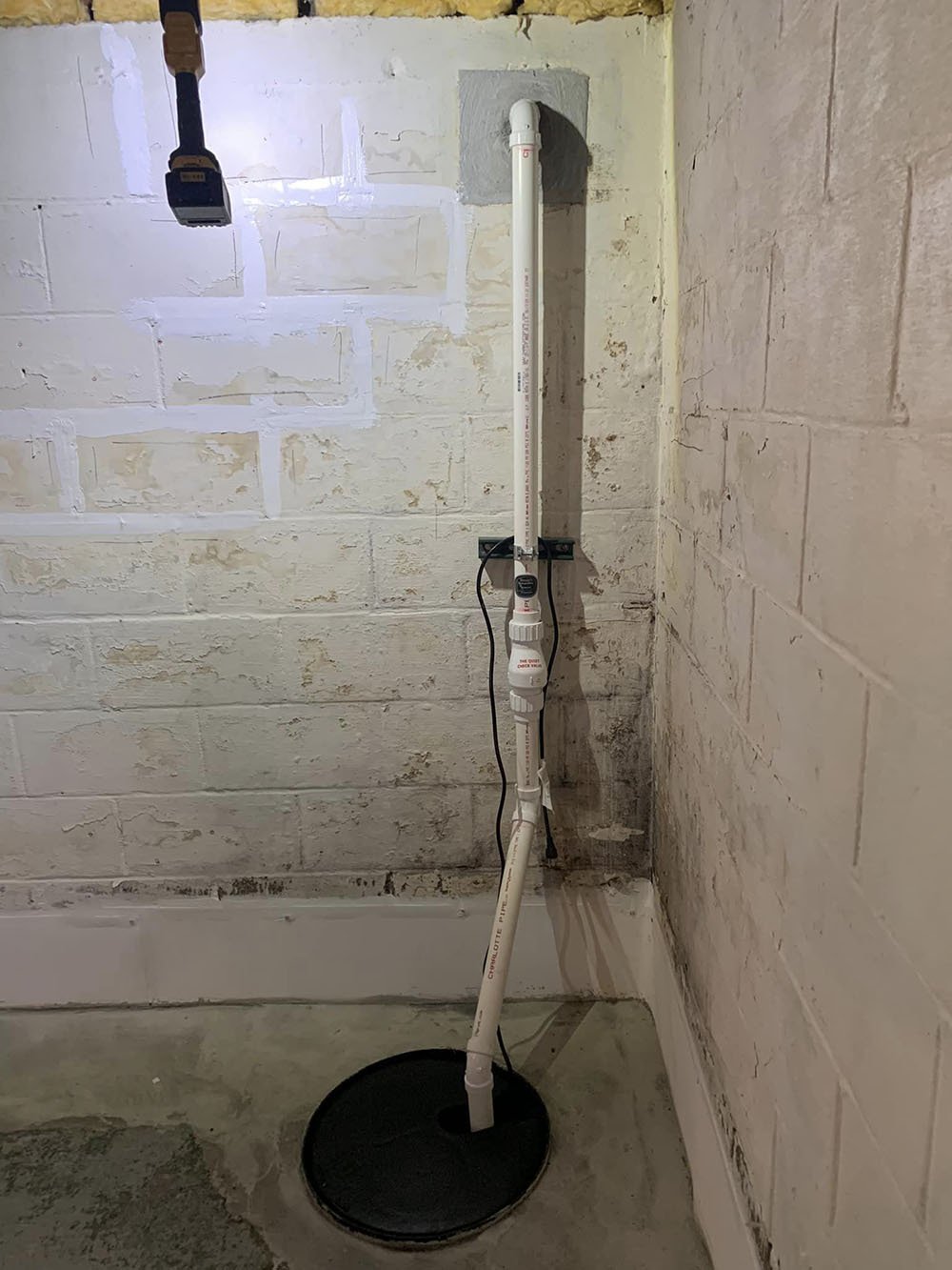 Basement Drain Tile | Rockford, IL | Brady's Waterproofing & Concrete